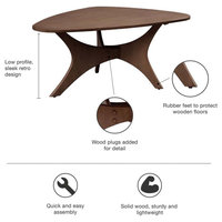 Blaze Triangle Coffee Table, Belen Kox - Contemporary - Coffee Tables ...