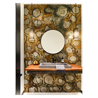 Steamboat - Modern - Powder Room - Denver - by Alexa Interiors LLC | Houzz