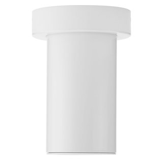 3" White Surface Mount Modern Adjustable LED Cylinder - Modern - Flush ...