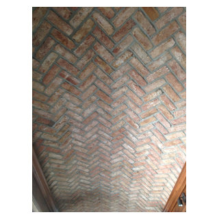 Thin Brick Barreled Ceiling - Modern - Miami - by ACCENT MASONRY LLC ...