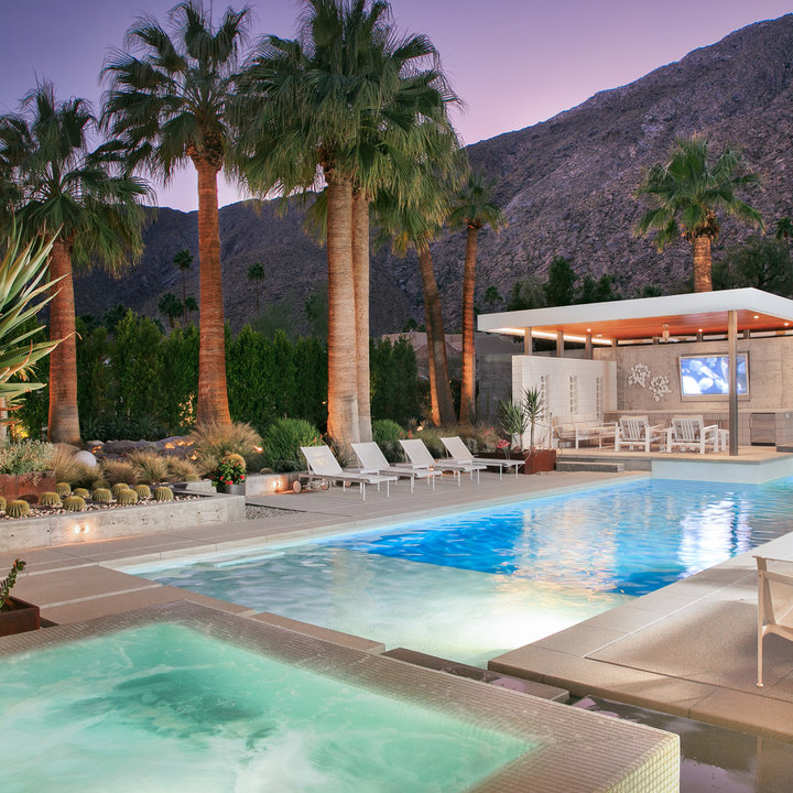 75 Mid-Century Modern Pool Ideas You'll Love - May, 2026 | Houzz