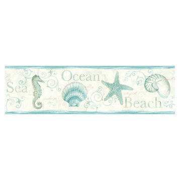 THE 15 BEST Coastal Wallpaper Borders for 2023 | Houzz