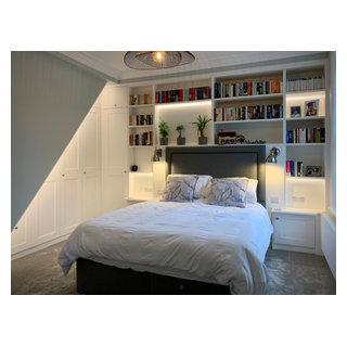 The Finished Master Bedroom - Contemporary - Bedroom - Other - by ...