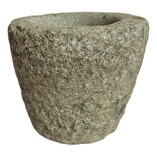 Small Granite Stone Bowl 9 - Rustic - Decorative Bowls - by Design Mix ...