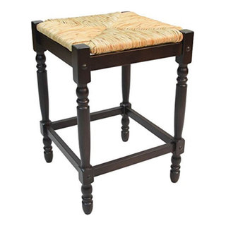 French Country Counter Stool - Beach Style - Bar Stools And Counter ...