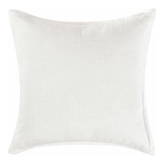 Karina 100% White Cotton Sham - Traditional - Pillowcases And Shams ...