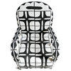 Black and White Deco Yoruba Beaded Chair - Contemporary - Armchairs And ...