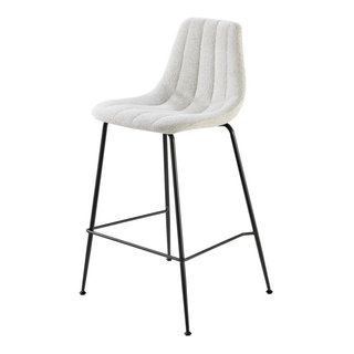 Robert Fabric Counter Stool, (Set of 4) - Contemporary - Bar Stools And ...