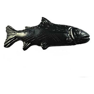 Trout Pull - Black, SIE-681400 - Cabinet And Drawer Handle Pulls - by ...