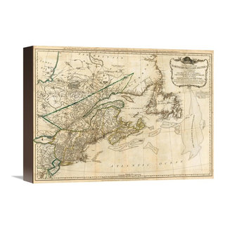 A General Map Of The Northern British Colonies In America, 1776, 16"x1 ...