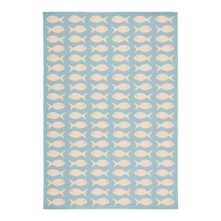 Safavieh Courtyard Cy6013-223 Coastal Rug, Aqua and Beige, 4'0"x4'0 ...