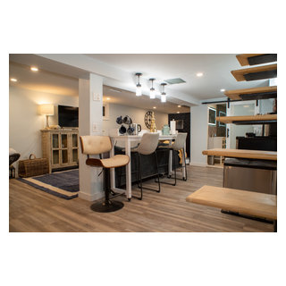 Basement Renovation - Contemporary - Basement - New York - by JPL ...