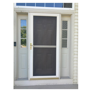 Woodgrain Steel Entry W/ Sidelites & Smart Lock / BEFORE - Chicago - by ...