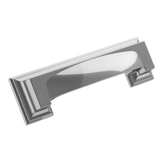 Appoint Cabinet Cup Pull, 3 & 3-3/4" Center-to-Center - Transitional ...