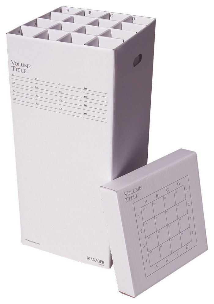 AOS Rolled Document Storage File - Stores Rolled Items up to 36" in ...