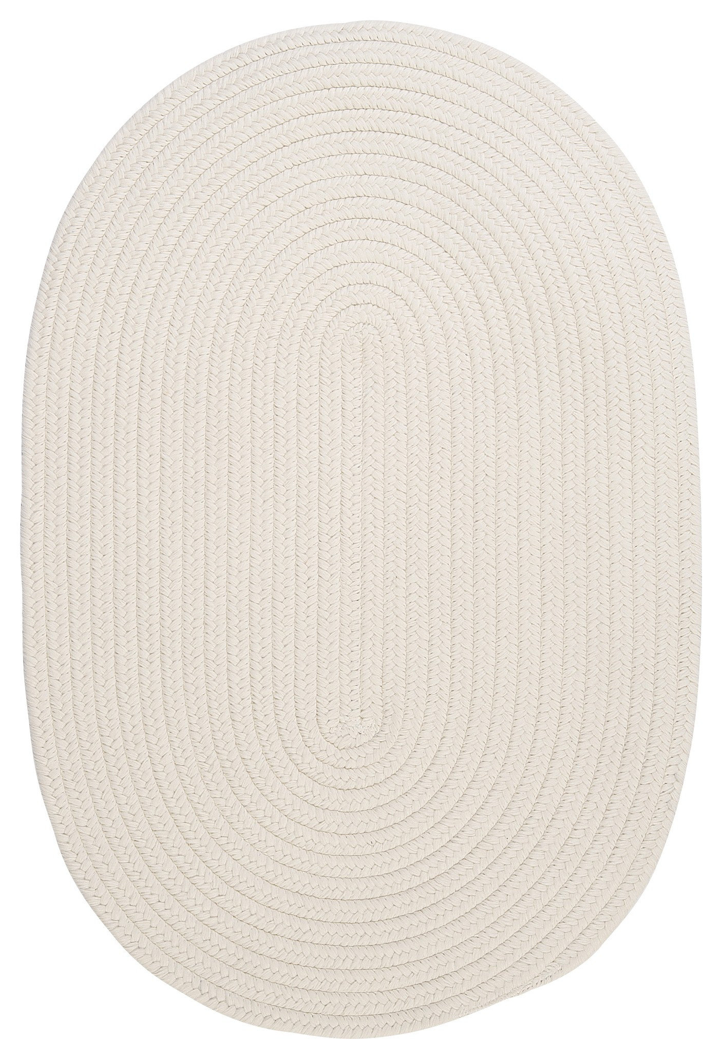 Colonial Mills Boca Raton Br10 White Area Rugs, 10x10 Round - Farmhouse ...