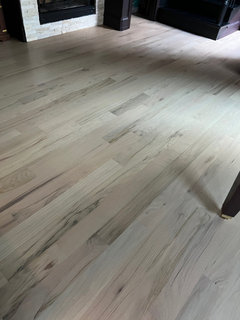 Duraseal Fruitwood Neutral Weathered Oak Country White on Red Oak ...