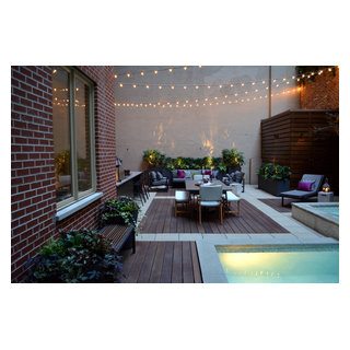 Tribeca Pool Garden - Contemporary - New York - by Jeffrey Erb | Houzz