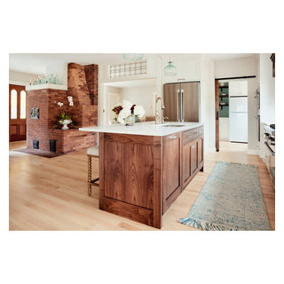 1850's Farmhouse Addition & Renovation - Farmhouse - Kitchen - Portland ...