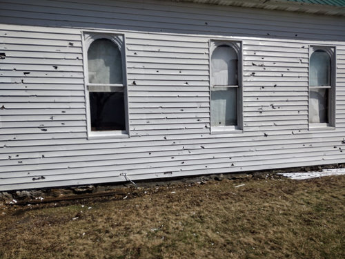 Type of siding? Hail damage
