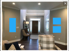 How to treat opposite identical walls..... | Houzz Forum