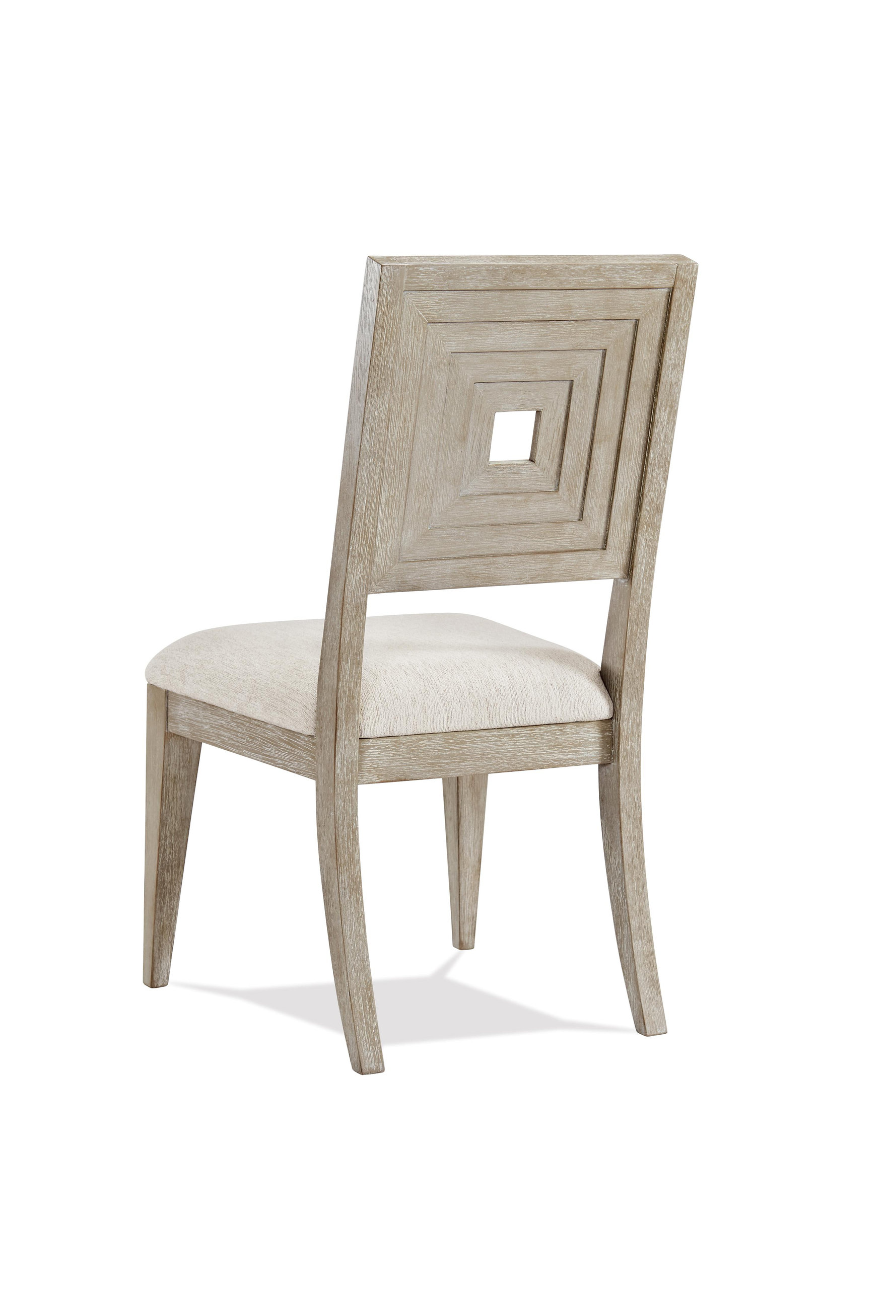 Riverside Furniture Cascade Upholstered Wood Back Side Chair, Set of 2 ...