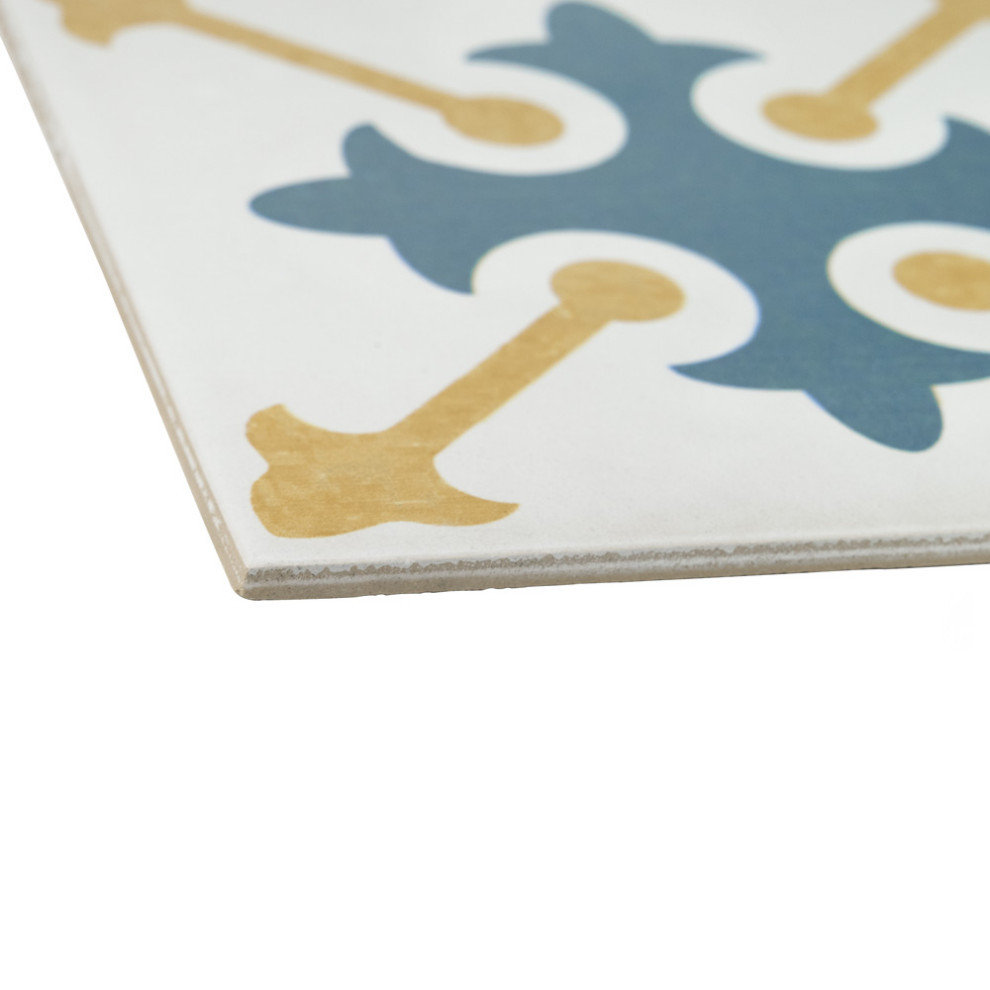 Revival Ceramic Floor and Wall Tile, Spectrum, Sample - Contemporary ...