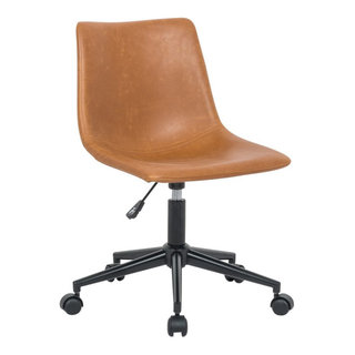 Tan Task Office Chair Condo Size - Contemporary - Office Chairs - by ...