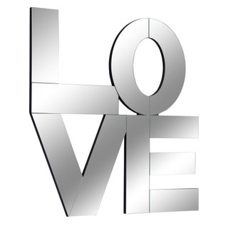 LOVE Contemporary Mirror - Contemporary - Wall Mirrors - by Meridian ...
