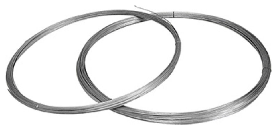 Midwest Air Technologies 317523A Galvanized Smooth Wire, 14 Gauge, 10 ...