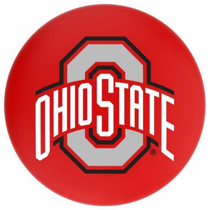 Holland L8C2C Ohio State 25" Swivel Counter Stool - Chrome ...