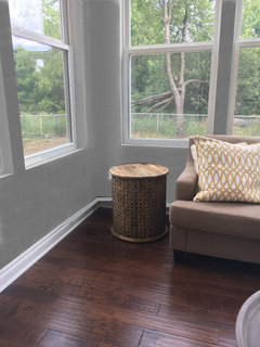 Dark gray walls in sunroom? Yes or no? | Houzz Forum