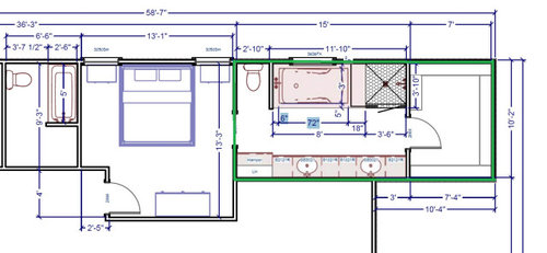 Bathroom Addition Layout Question