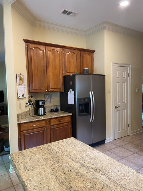 Paint, reface or refinish cabinets + kitchen refresh