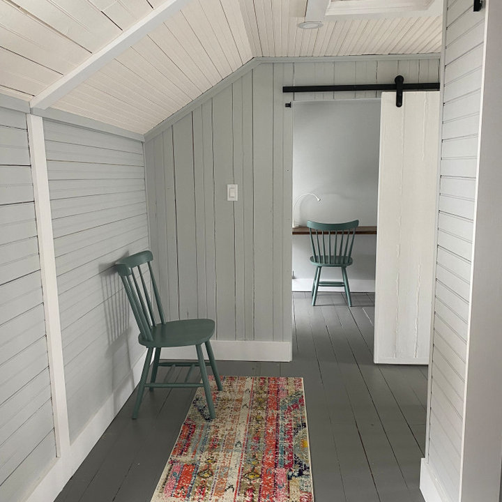 75 Shiplap Wall Hallway Ideas You'll Love - February, 2025 | Houzz