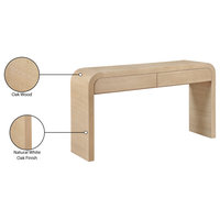 Cresthill Natural Ash Console Table - Transitional - Console Tables ...