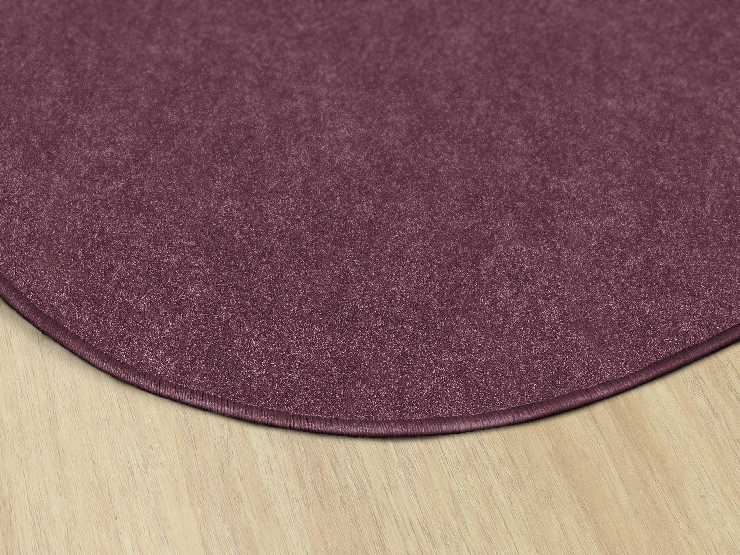 Flagship Carpets TS-27PL Amerisoft Plum, 6' - Contemporary - Kids Rugs ...