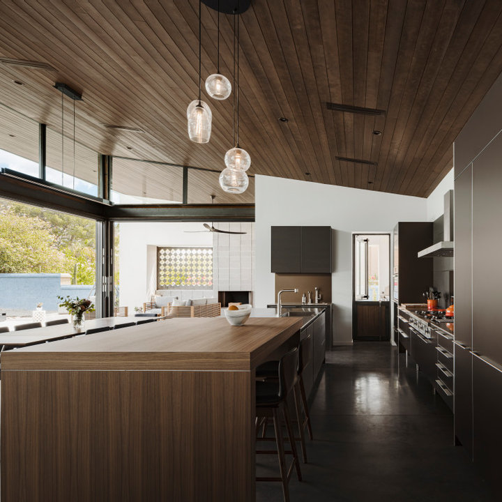 75 Beautiful Modern Kitchen with Wood Ideas & Designs - June 2024 ...