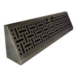Decorative Baseboard Register, 18" - Transitional - Registers Grilles ...