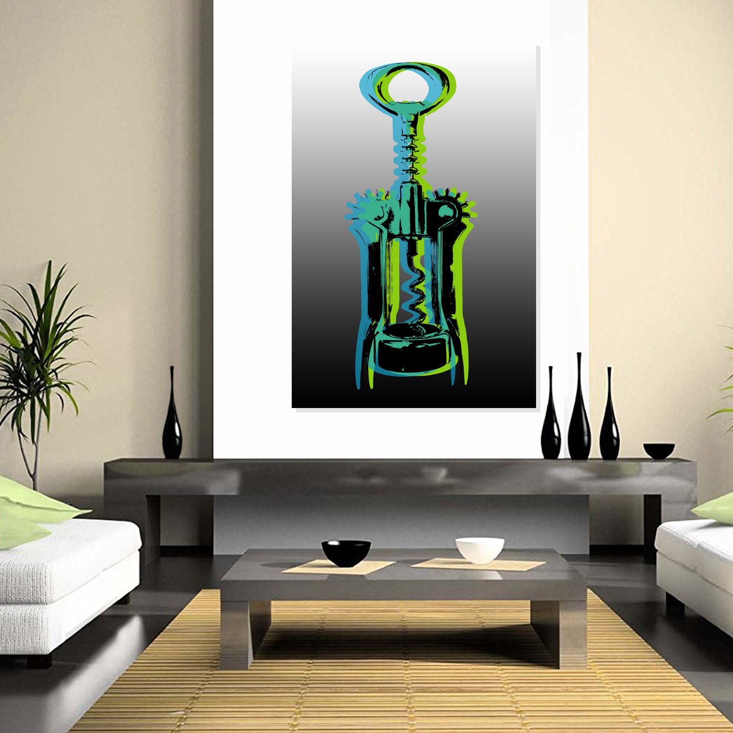 Corkscrew Pop Art #2, 16x26 - Contemporary - Prints And Posters - by ...