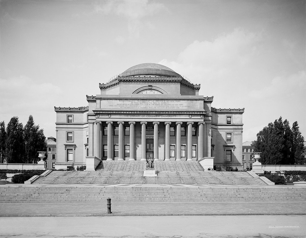 The Low Library, Columbia University, New York Print, 36" x 46 ...