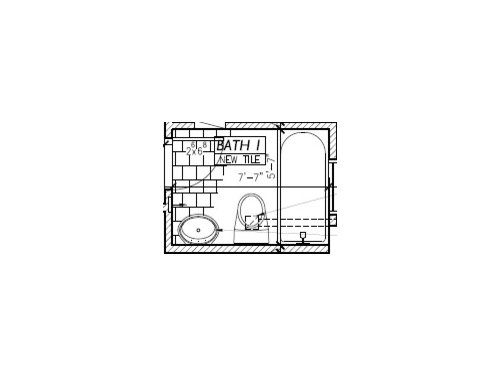 Guest bath layout