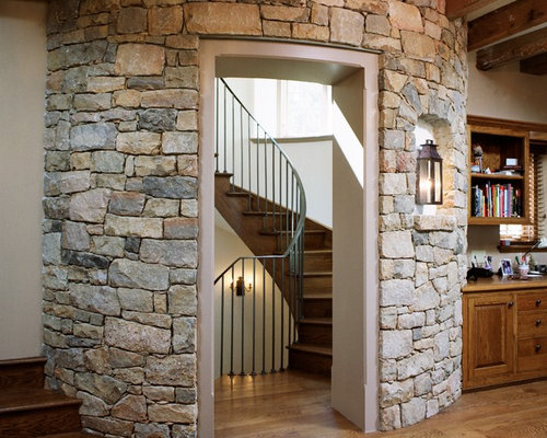 Enclosed Stair Home Design Ideas, Pictures, Remodel and Decor