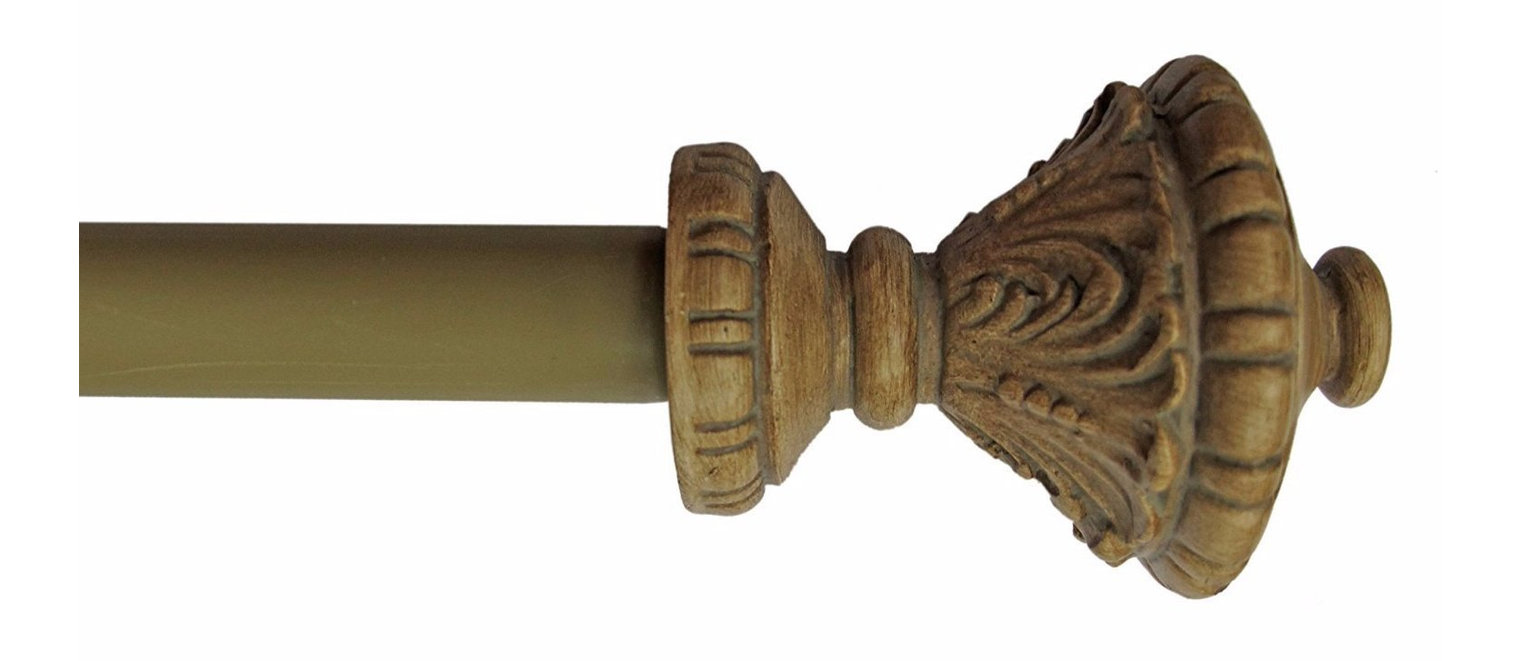 Garden Curtain Rod, 84"-120" - Traditional - Curtain Rods - by Urbanest ...