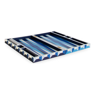 Lacquer Backgammon Set - Modern - Board Games And Card Games - by ...