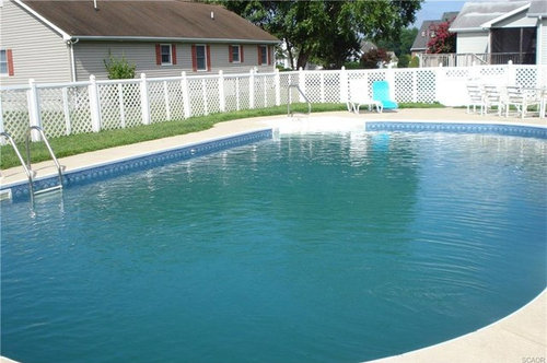 Ideas For An Ugly Pool Fence