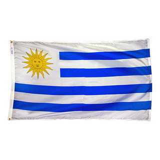 Uruguay, 2'x3' Nylon Flag - Traditional - Flags And Flagpoles - by FlagLine | Houzz