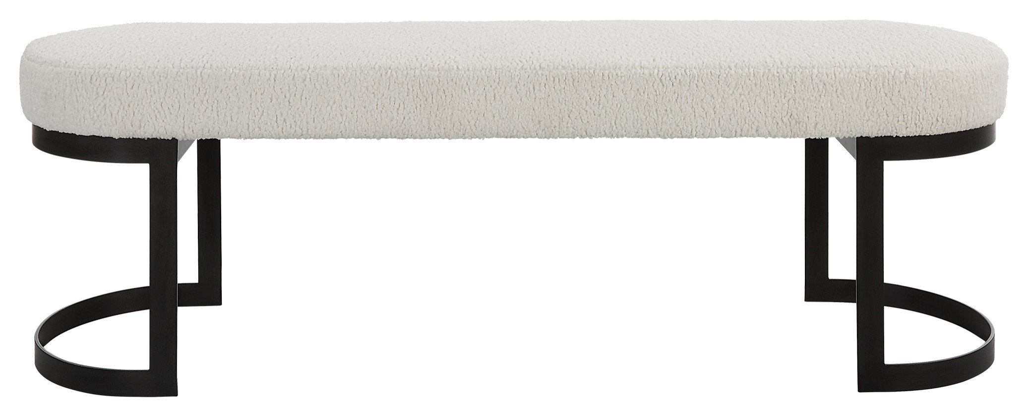 Infinity Black Bench - Transitional - Upholstered Benches - by Ownax ...