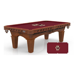 Holland Boston College Pool Table - Tapered/Chardonnay - Contemporary ...