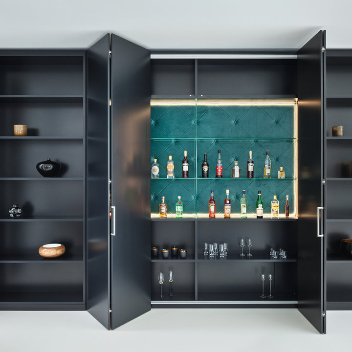 75 Beautiful Single-wall Home Bar Ideas & Designs - February 2026 ...